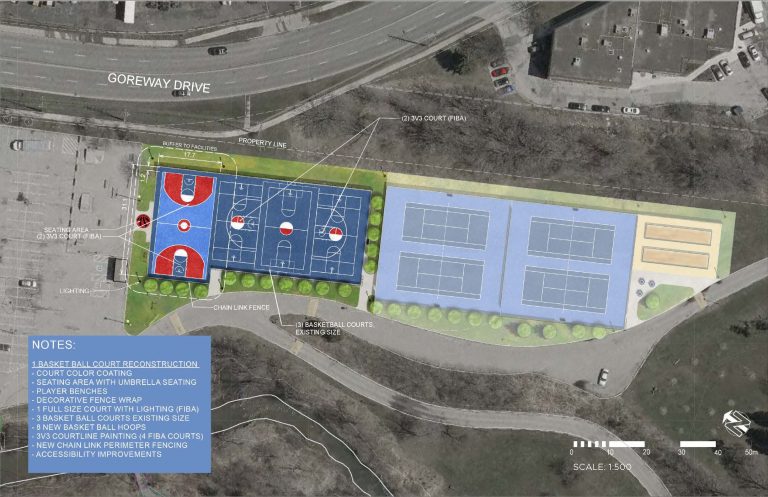 Slam Dunk! Raptors’ Superfan Donates $150,000 for New Basketball Courts ...