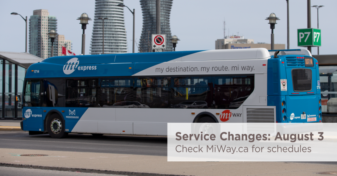 MiWay Changes Express Route on Hurontario due to LRT Construction ...