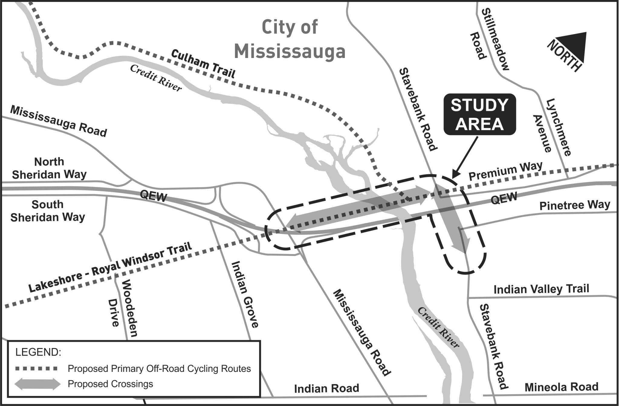 Credit River Active Transportation Crossings – City of Mississauga