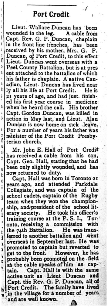 Honouring our war heroes – City of Mississauga