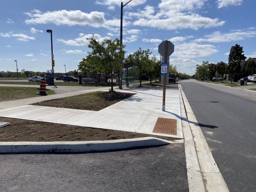 On-Street Transit Infrastructure Improvements – City of Mississauga