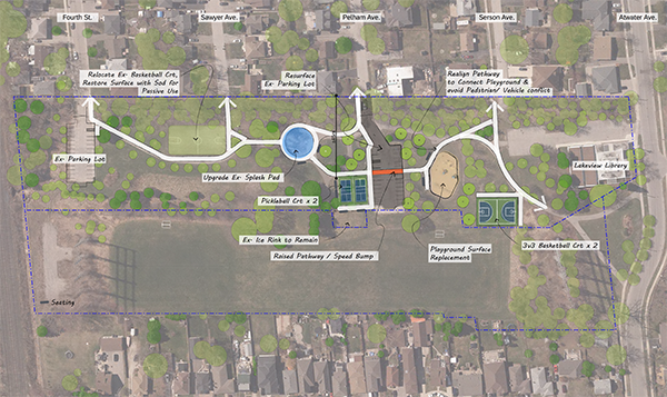 Serson Park improvements – City of Mississauga