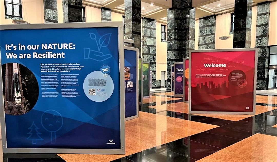 We Are Resilient Climate Change Exhibit on the Move – City of Mississauga