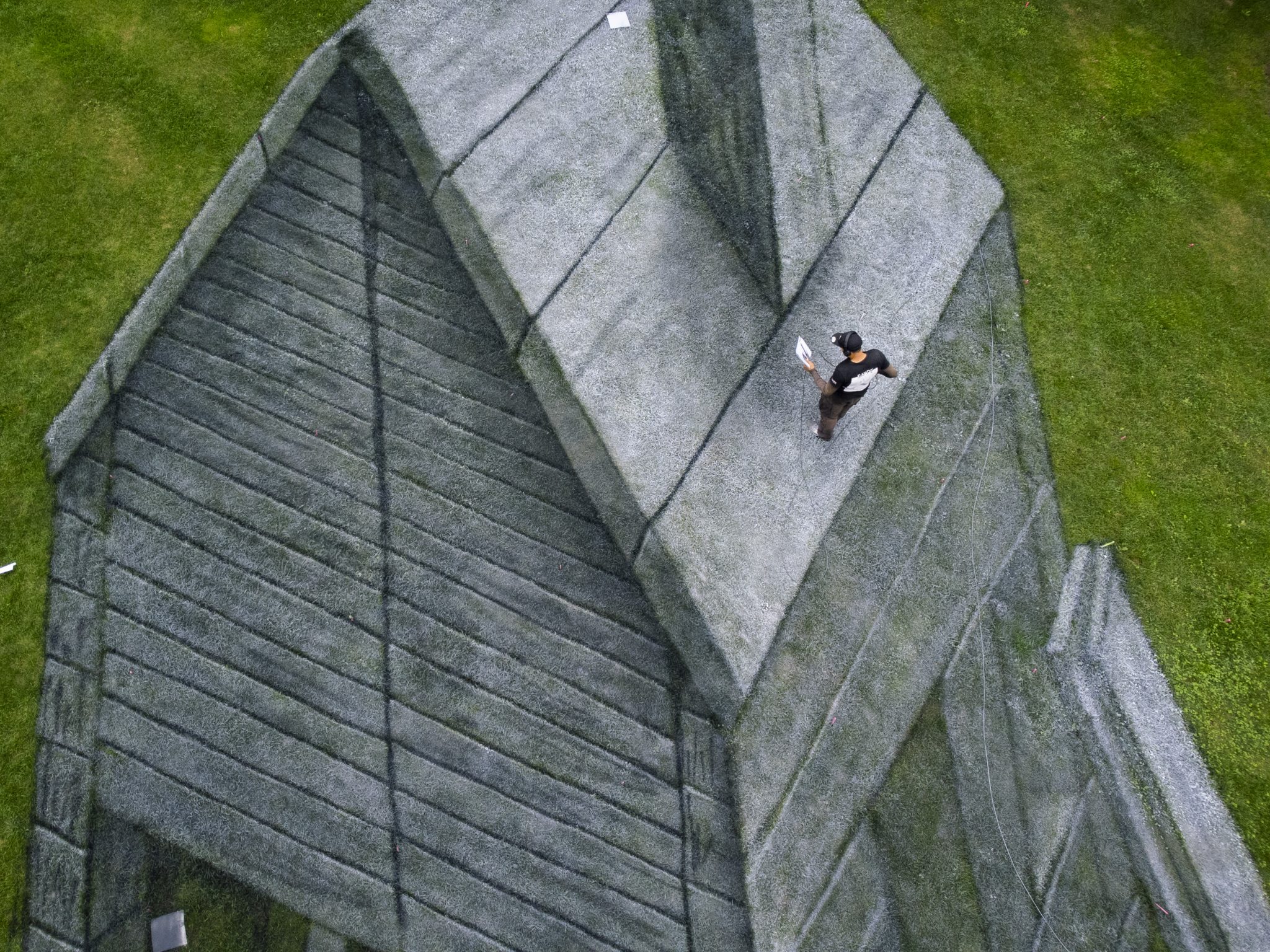 World-renowned artist Saype unveils monumental artwork celebrating ...