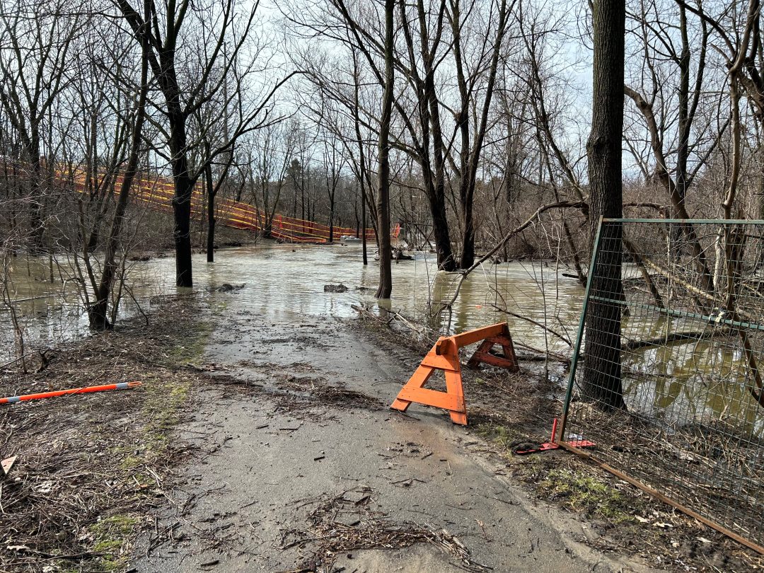 Several Mississauga parks experiencing flooding due to heavy rains ...