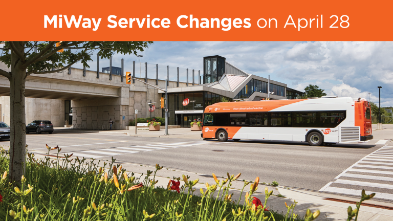 MiWay service changes starting April 28 – City of Mississauga