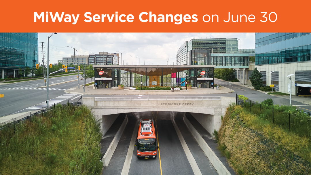 MiWay service changes starting June 30 – City of Mississauga