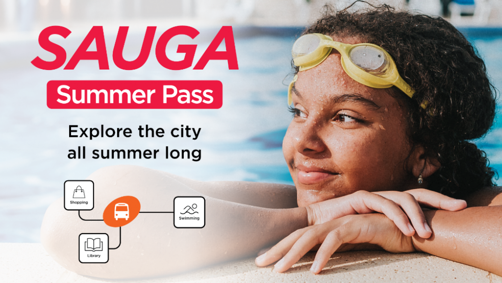 Youth ages 12 to 14 can get a free Sauga Summer Pass – MiWay