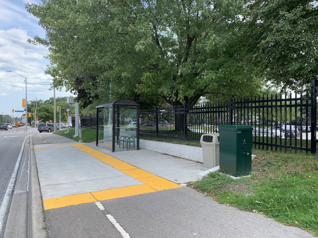 Enhanced bus shelter locations in Mississauga – MiWay